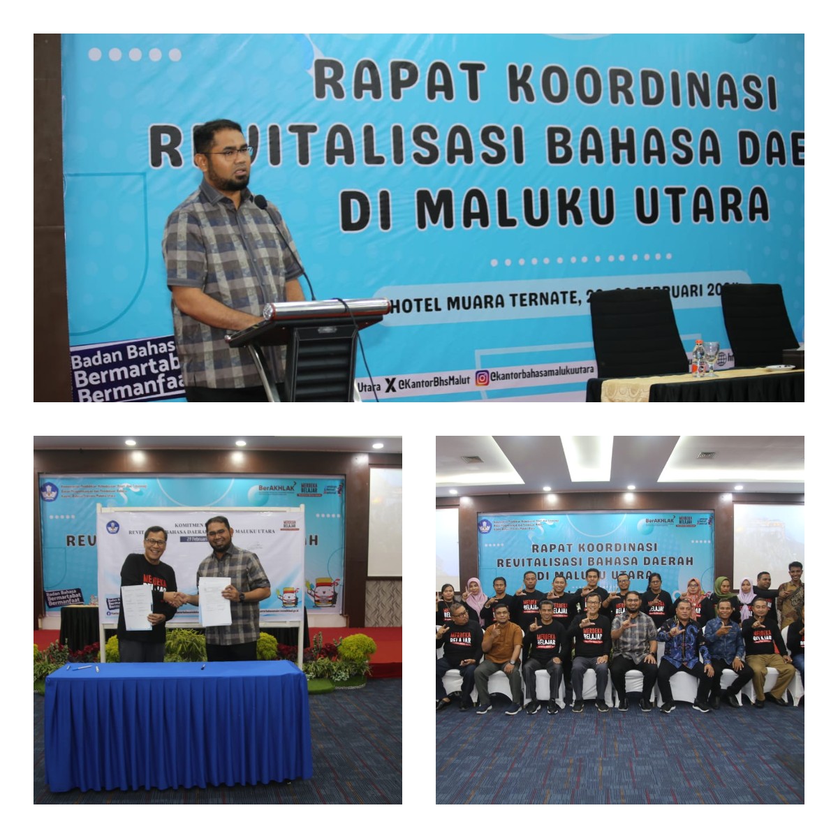 Kepala Kantor Bahasa Daerah Apresiasi Kehadiran Basam Kasuba Bupati Hal-Sel Pada Kegiatan ...